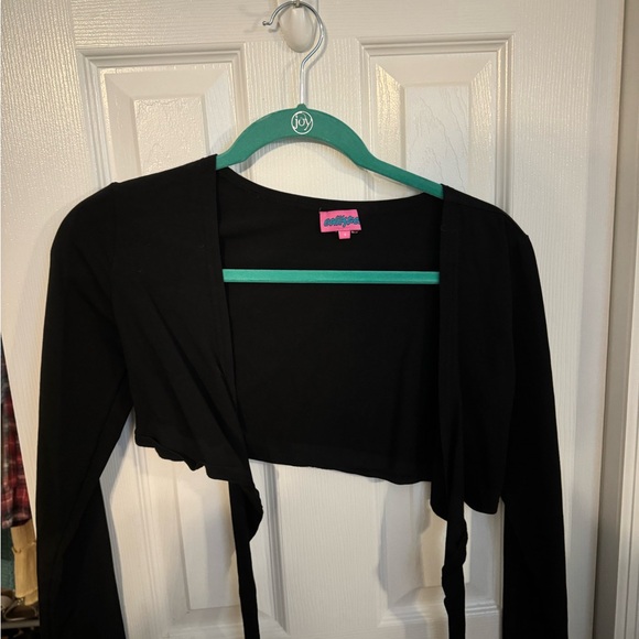 Edikted | Tops | Edikted Black Long Sleeve Crop Top | Poshmark